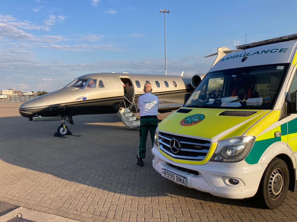 Air Medical Transport Air Repatriation Europe.