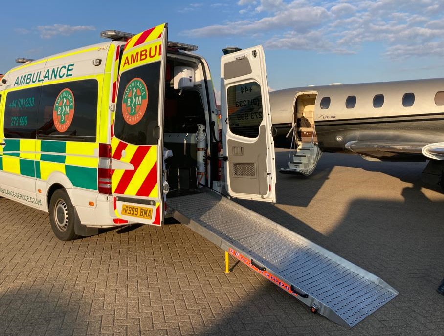 Air Medical Transport Air Repatriation Europe.